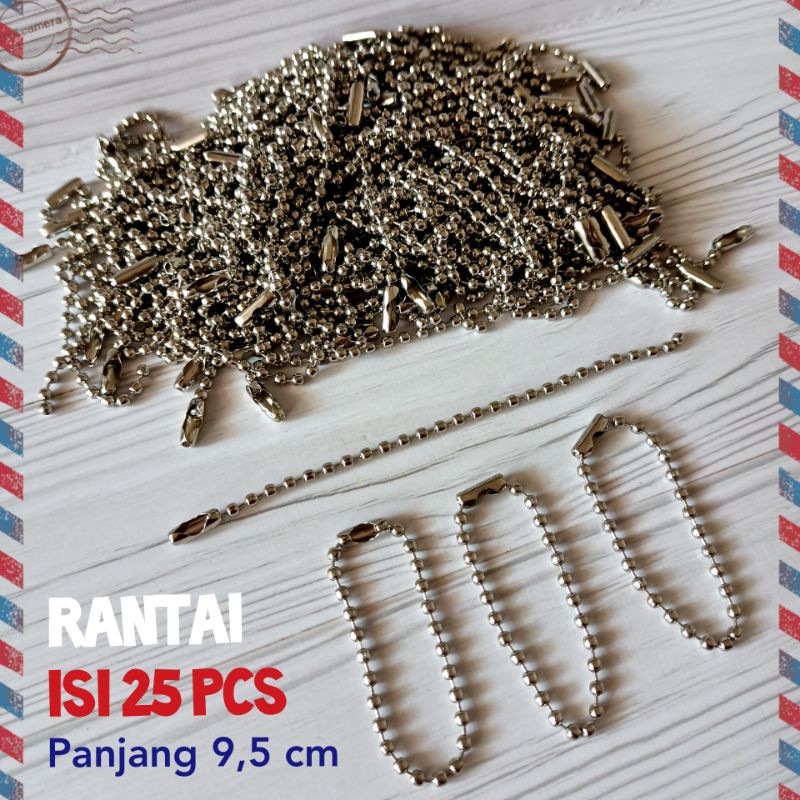 Jual [ ISI 25 PCS - SIAP KIRIM COD/GOSEND ] RANTAI BIJI LADA Rantai ...
