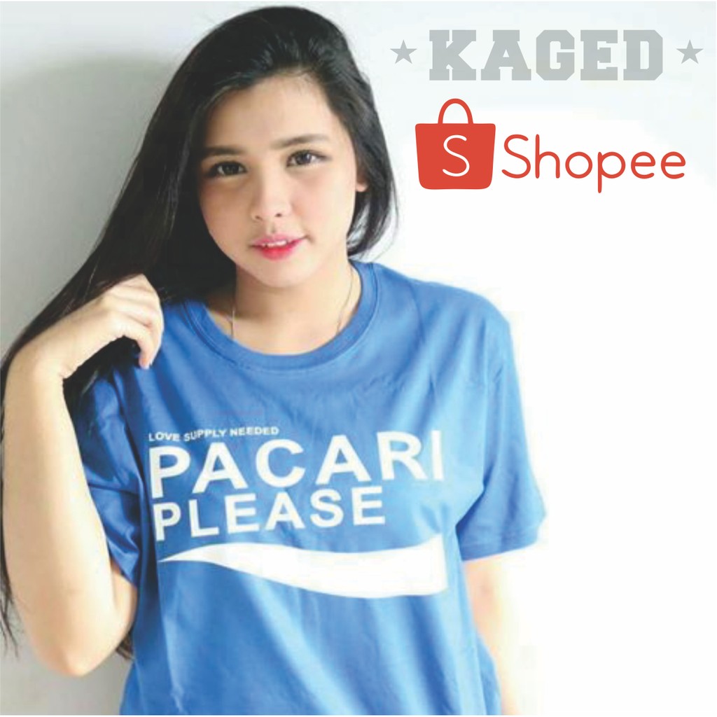 Jual Kaos Plesetan Pacaran Pleace #Birubinher/Blue Kaos Plesetan Produk ...