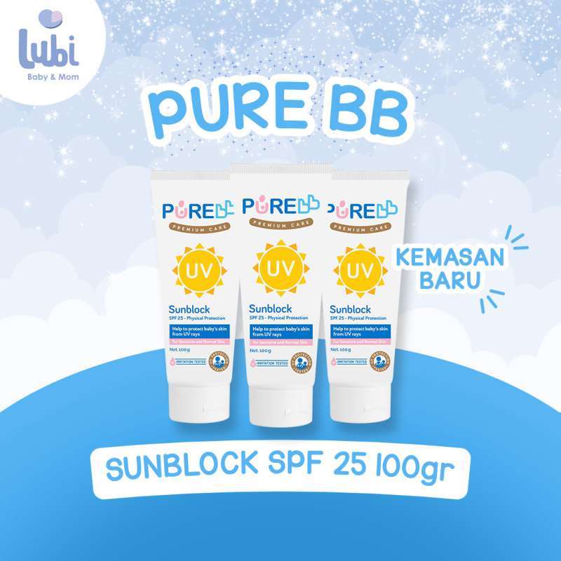 Jual Pure Baby Sunblock Tube 100gr | Shopee Indonesia