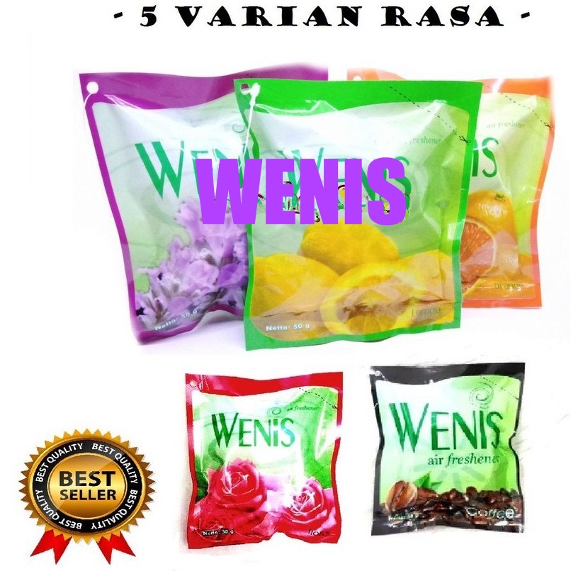 Jual Pengharum Ruangan Gantung Wenis / Pewangi Penghilang Bau Kamar ...