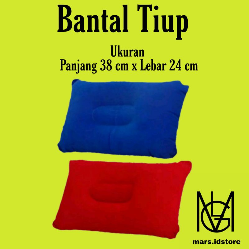 Jual Bantal Tiup Angin Portable Outdoor/Bantal Gunung Ultralight ...