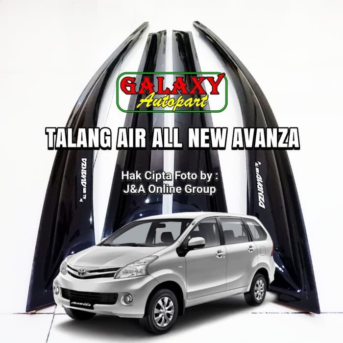 Jual Jual Talang Air SLIM 4 Pintu Depan Tengah ALL NEW AVANZA | Shopee Indonesia