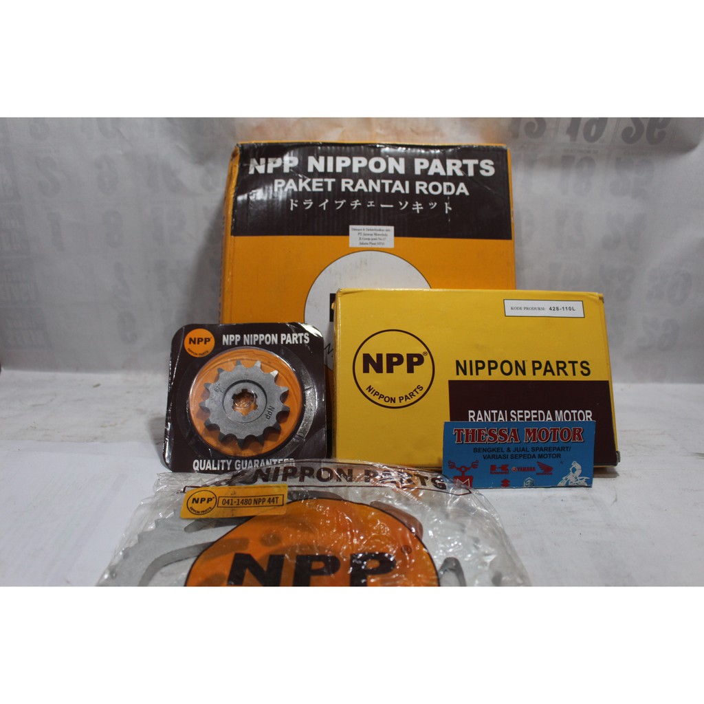 Jual Gear Set Kawazaki Kaze merk NPP (Nippon Parts) | Shopee Indonesia