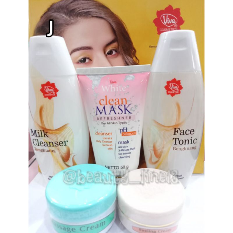 Jual VIVA PAKET FACIAL LENGKAP PEELINGSERUM//EKSFOLIASI//PAKET LENGKAP ...