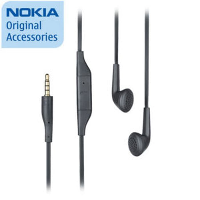 Jual Produk Original NOKIA Headset WH207 ( E63 E71 E72 Lumia asha dll ...