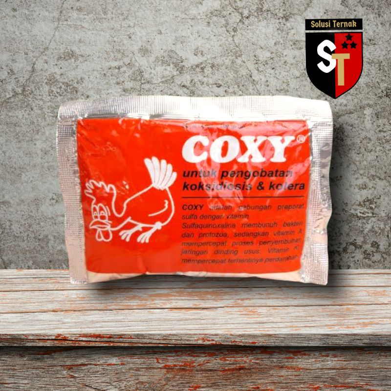 Jual COXY 100 gram - untuk pengobatan Ayam koksidiosis dan kolera ...