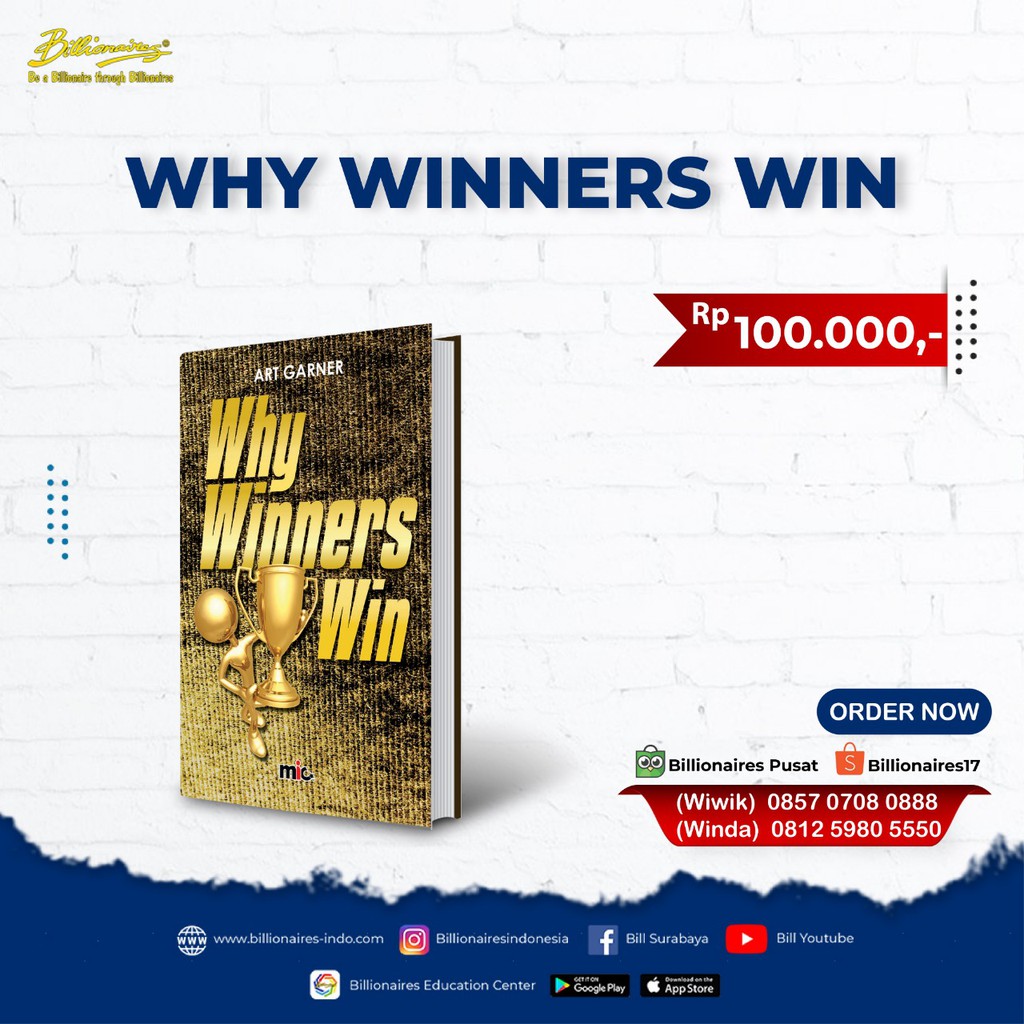 Jual Why Winners Win | Shopee Indonesia