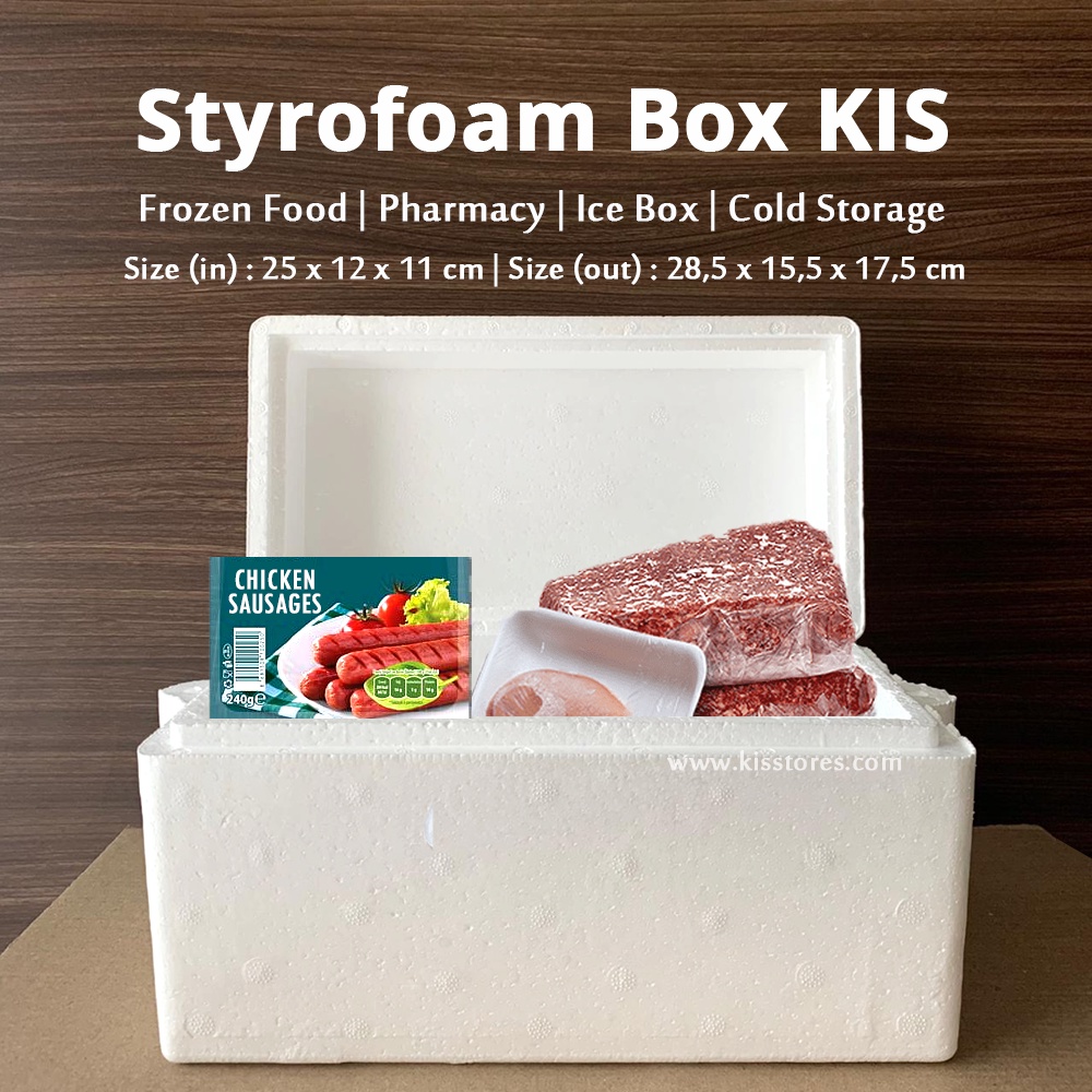 Jual Styrofoam Box KIS 3 Kg Box Sterofoam Styrofoam Gabus Sterofoam ...