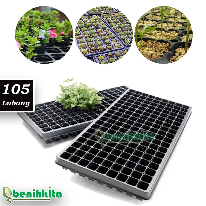 Jual Pot Tray 105 Lubang Tray Semai Benih | Shopee Indonesia