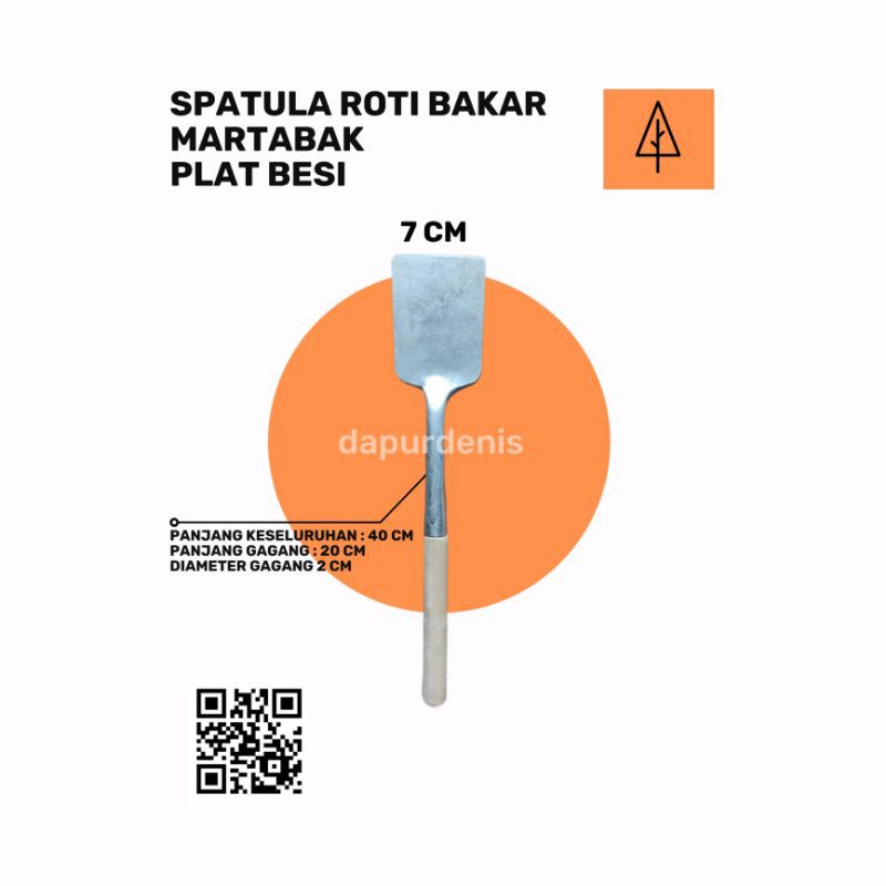Jual SPATULA ROTI BAKAR / SPATULA MARTABAK / SUTIL ROTI BAKAR / SUTIL ...