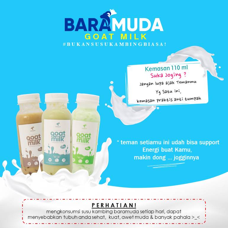 Jual Susu Kambing Baramuda Tidak Berbau 110ml | Shopee Indonesia