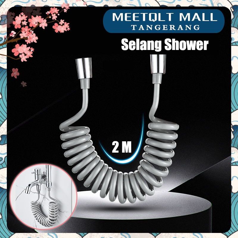 Jual ★2 M★ Selang Shower/Selang Fleksibel Bidet Spray/Selang Spiral Jet ...