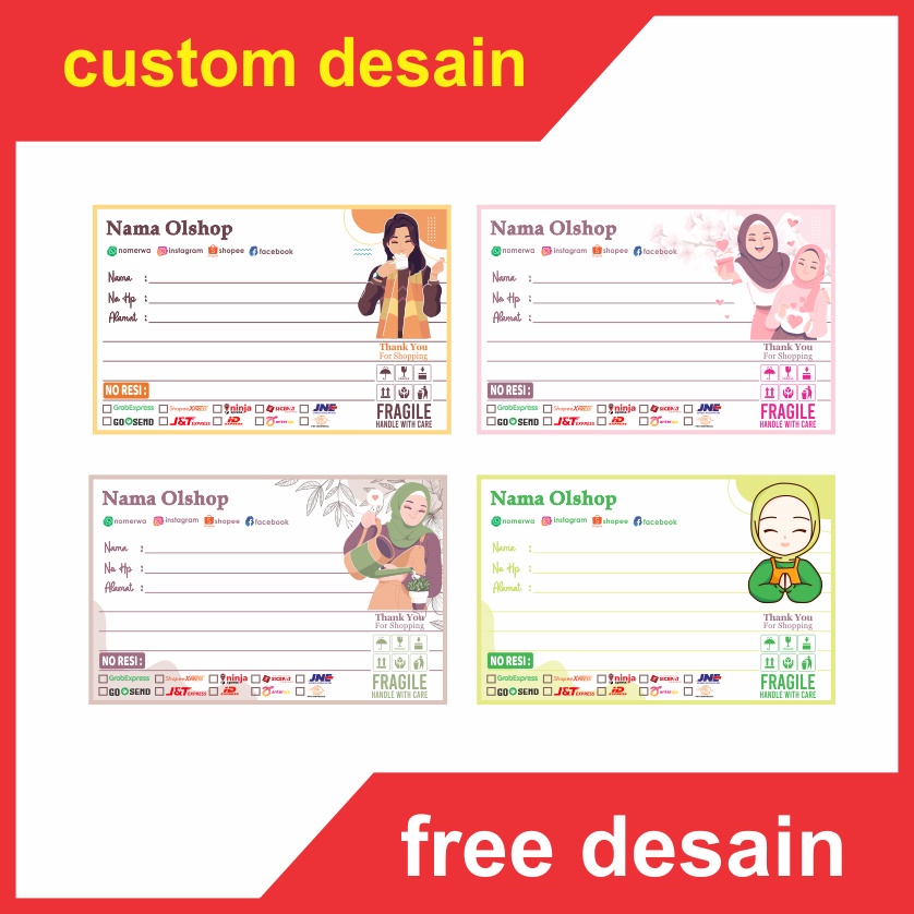 Jual Stiker pengiriman barang | Shopee Indonesia