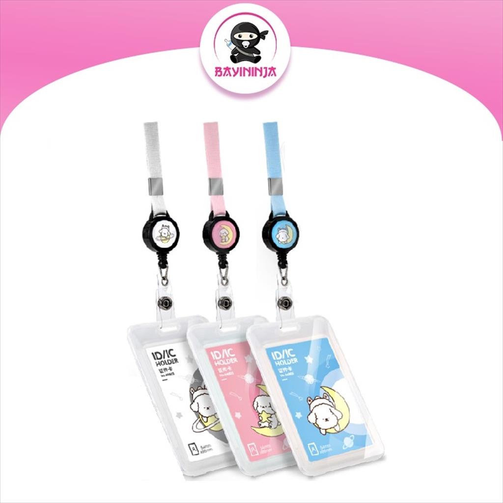 Jual DELI Name Badge Lanyard Id Holder Ujung Tali Yoyo 54x86 mm 64805 ...