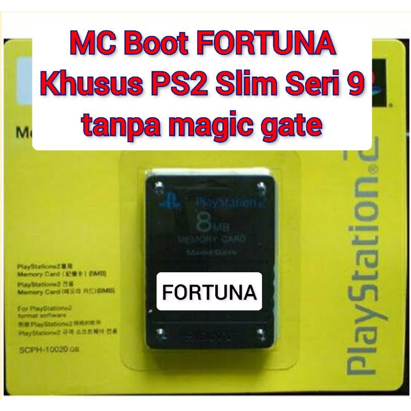 Jual MC Boot Fortuna Khusus PS2 Slim Seri 9 yang tidak ada tulisan ...