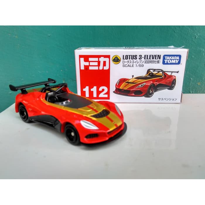 Jual Lotus 3-Eleven Tomica reguler No 112 Diecast mobil sport harga ...