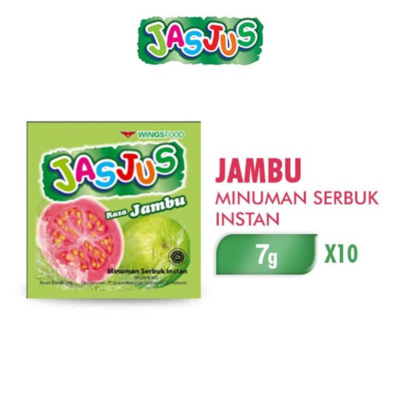 Jual Jasjus jambu minuman serbuk 10 sachet | Shopee Indonesia