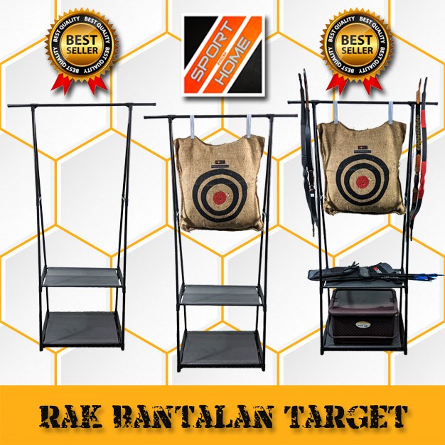 Jual RAK STAND PENYANGGA DUDUKAN BANTALAN TARGET PANAHAN / ARCHERY ...