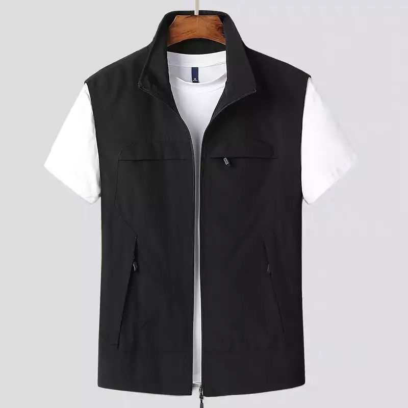 Jual jaket rompi pria casual TERBARU VEST MOTOR rompi lapangan | Shopee ...