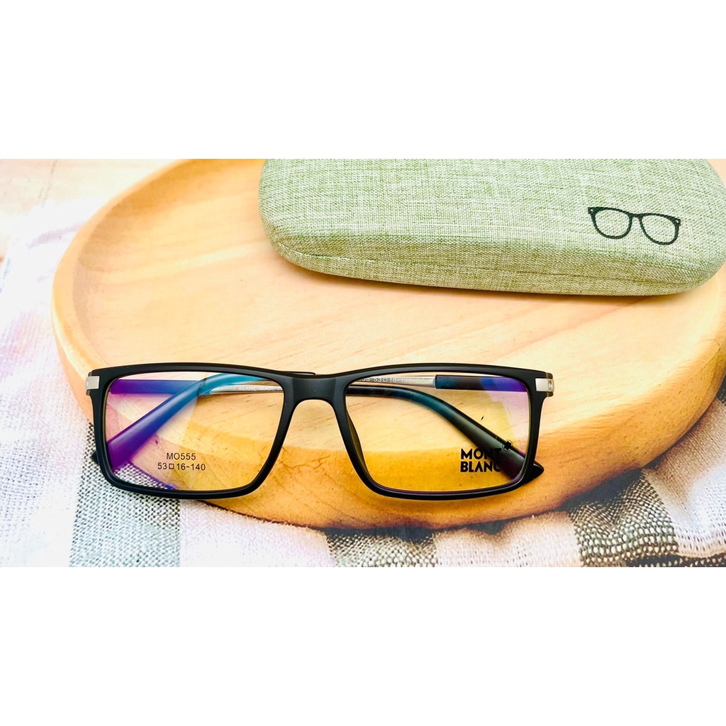 Jual Kacamata Frame Terbaru mont blanc 0555 type 4 | Shopee Indonesia
