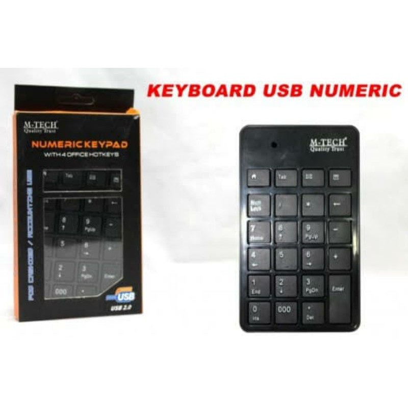 Jual M-TECH Numeric Keypad (Promo) | Shopee Indonesia