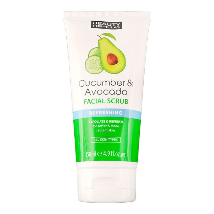 Jual Beauty Formulas Cucumber & Avocado Facial Scrub - 150ML Original 100% | Shopee Indonesia