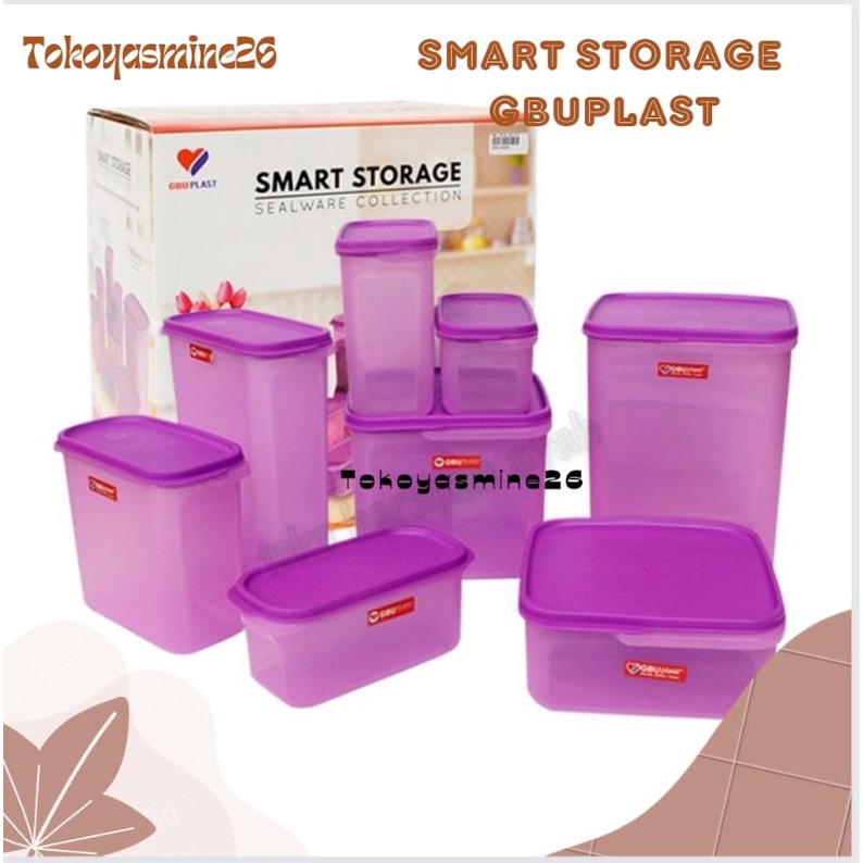 Jual Smart Storage GBU Plast set/Toples Plastik Sealware Serbaguna | Shopee Indonesia