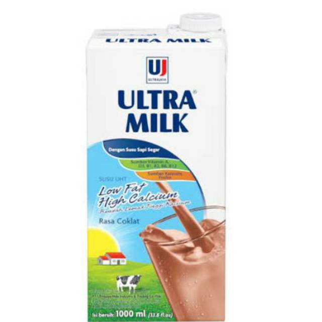 Jual Susu UHT DIAMOND 1 Liter / ULTRA 1000ml / 1L Full Cream Coklat Low ...