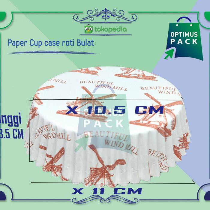 Jual Baking / Paper Kertas Baking Laminasi Cup Case Roti Bruder Bluder ...