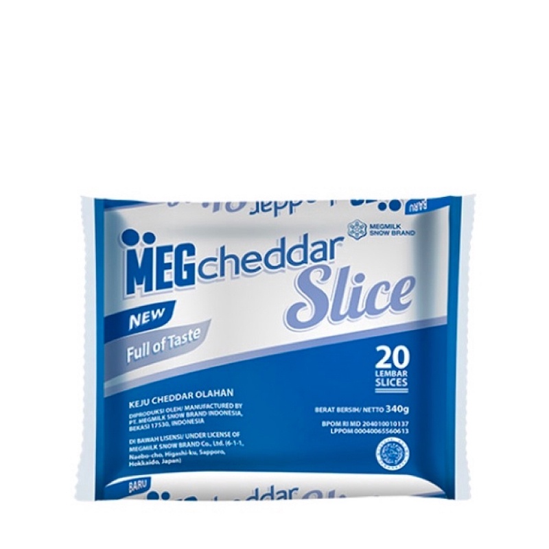 Jual MEG Cheddar Keju Slice 340 gr | Shopee Indonesia