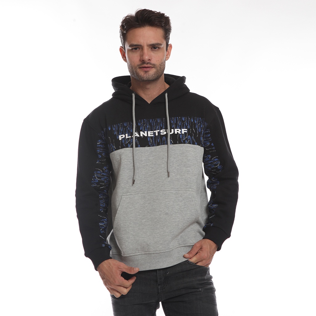 Jual Planet Surf Clothing Jumper Hoodie Pria Hitam Folgen 221D ...