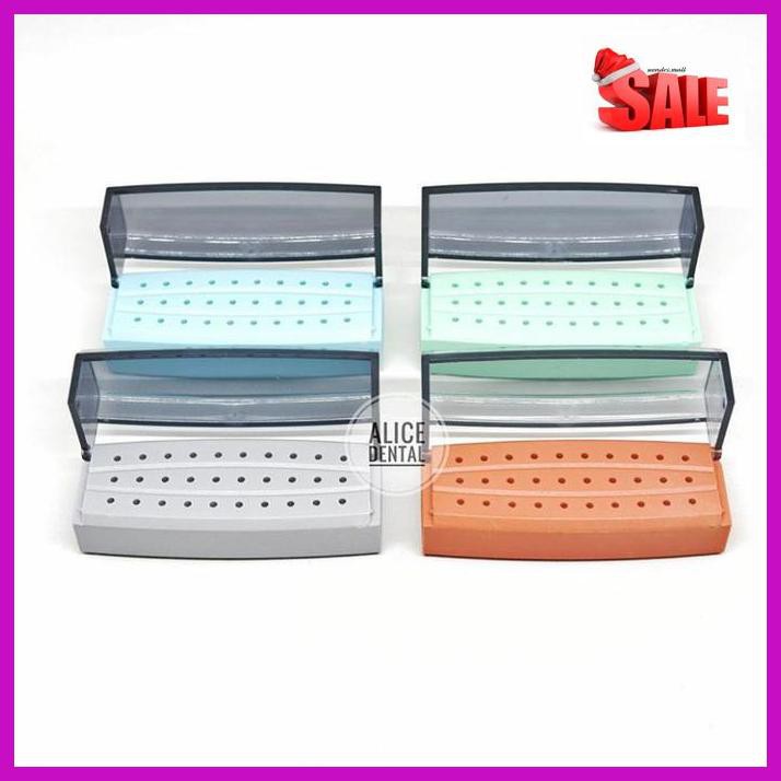 Jual Igigwhite- Tempat Bur Highspeed 30 Holes / Dental Bur Block ...