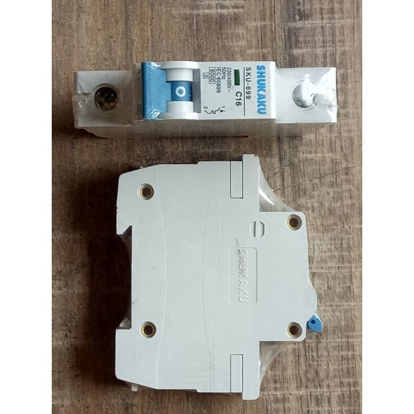 Jual MCB Shukaku C16 - 16A | Shopee Indonesia
