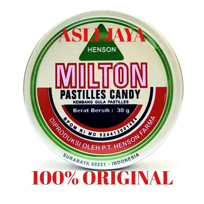 Jual Permen Milton / Milton Pastiles Candy (ORIGINAL) 30GR | Shopee ...