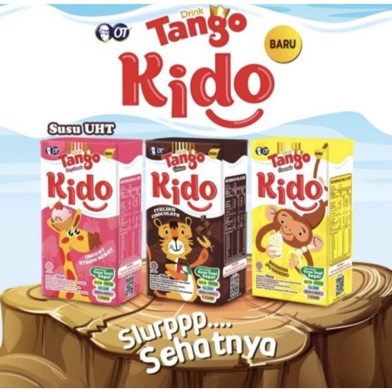 Jual susu uht kids Tango kido 115ml | Shopee Indonesia