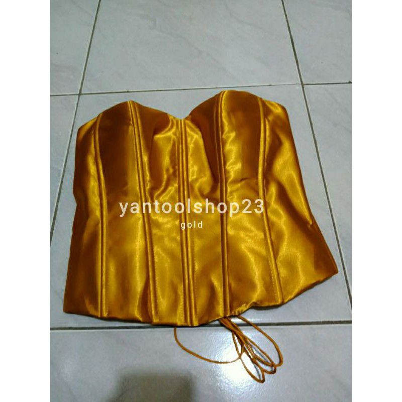 Jual JUMBO kamisol satin / longtorso pengantin / kemben kebaya ...