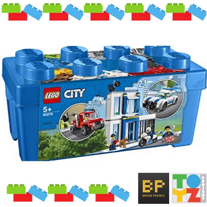 Jual Lego 60270 City Police Brick Box | Shopee Indonesia