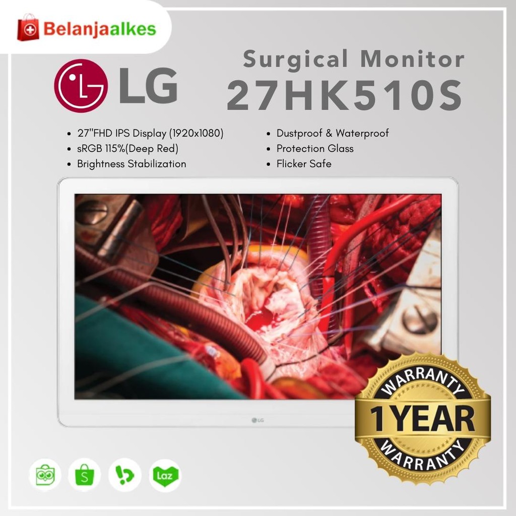 Jual Monitor Medis Surgical Monitor 27 Inci LG 27HK510S Garansi Resmi ...