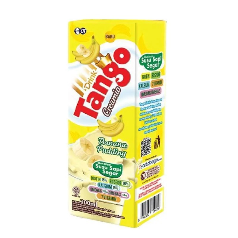 Jual TANGO UHT BANANA 200 ML | Shopee Indonesia