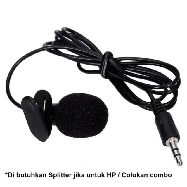 Jual Microphone clip on buat rekam Garis 2 | Shopee Indonesia