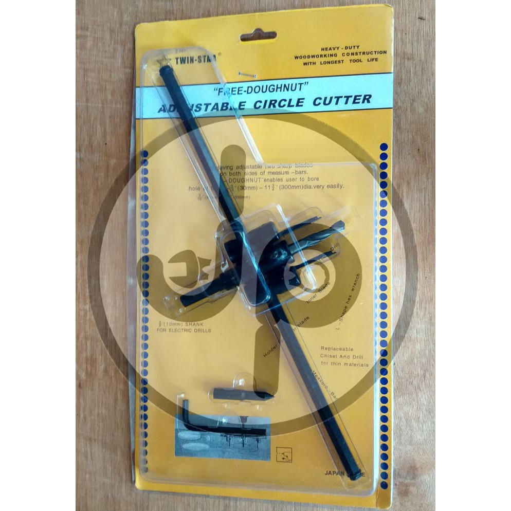 Jual Jual Adjustable Hole Cutter | Adjustable Circle Hole Saw Cutter 30 ...