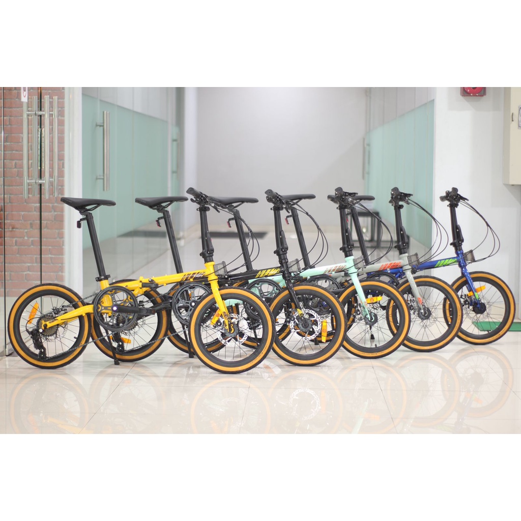 Jual Sepeda Lipat Element Troy 8 Speed 16 Inch New 2022 | Shopee Indonesia