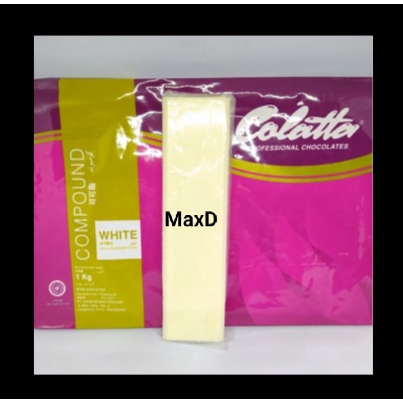 Jual Colatta Compound White Cokelat Perbatang 1Pcs | Shopee Indonesia