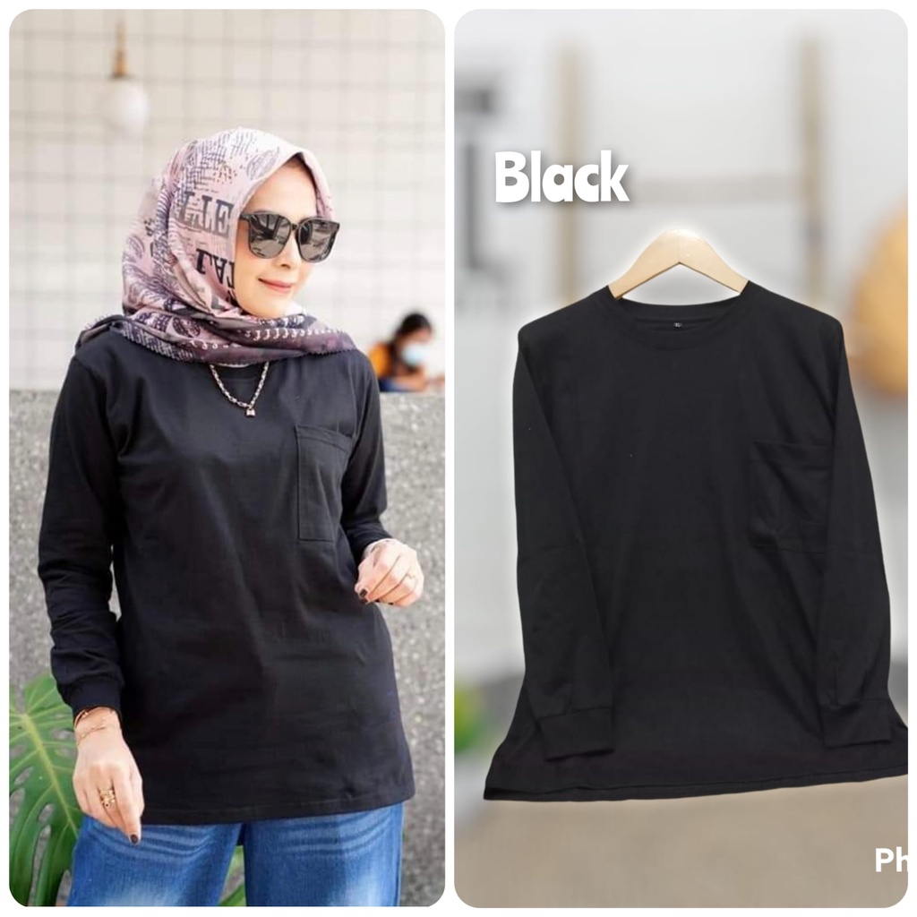 Jual PROMO BISA COD KAOS POLOS WANITA LENGAN PANJANG / KAOS POLOS ... Jual PROMO BISA COD KAOS POLOS WANITA LENGAN PANJANG / KAOS POLOS ...