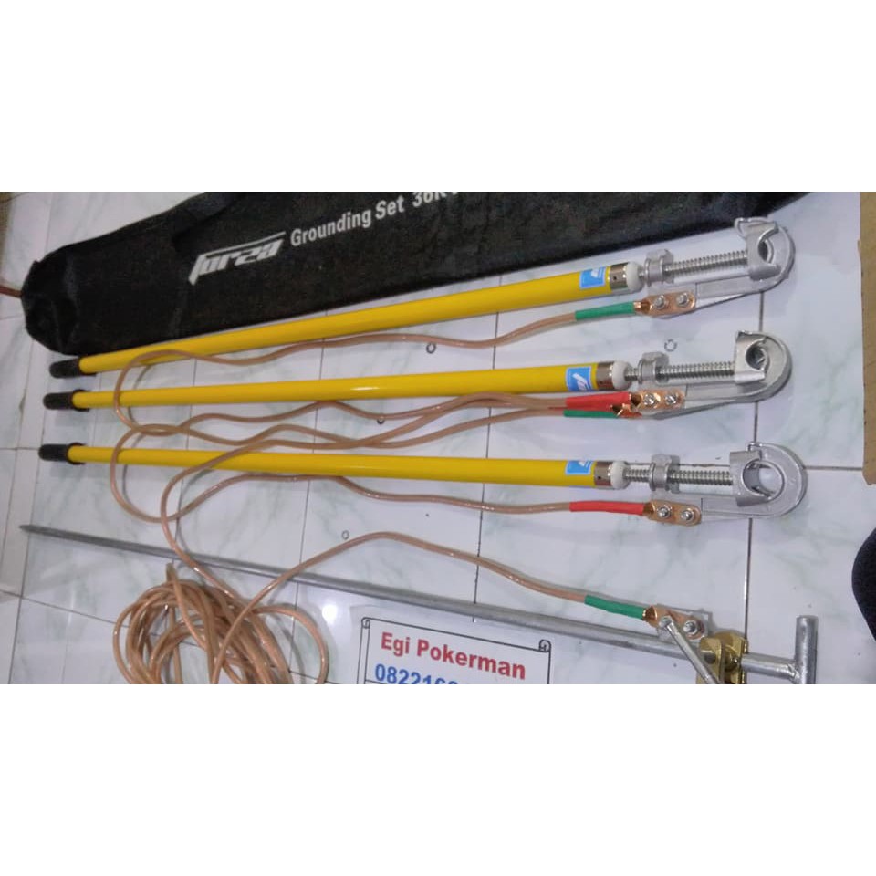 Jual Grounding Set PLN 20 kv / Grounding PLN | Shopee Indonesia