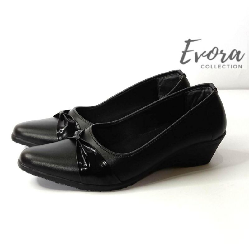 Jual Sepatu kerja wanita kantor guru formal hak 5 cm | Shopee Indonesia
