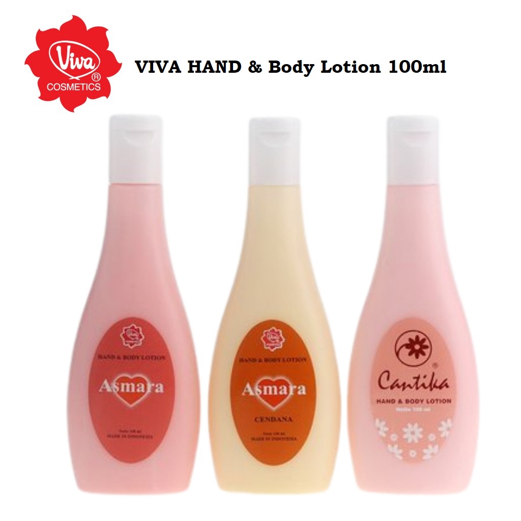 Jual Viva Hand & Body Lotion Cantika / Asmara / Cendana 100ml (KIM ...