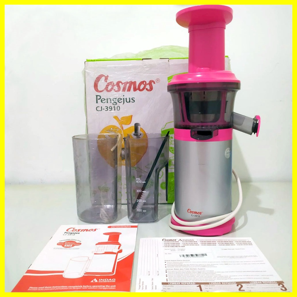 Jual Cosmos Slow Juicer Alat Mesin Jus Pengejus Dapur Blender Buah RPM ...