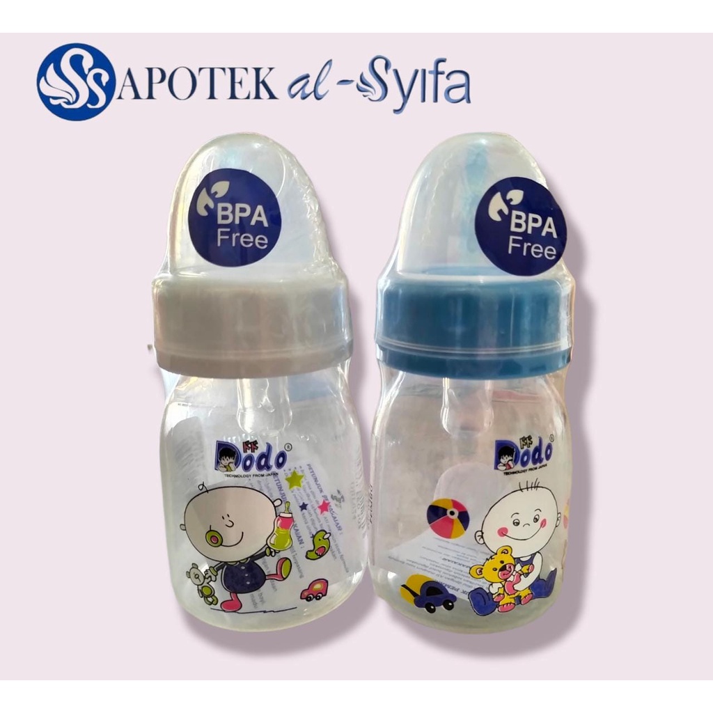 Jual Botol susu/Dot Dodo 60ml BPA Free (satuan) | Shopee Indonesia