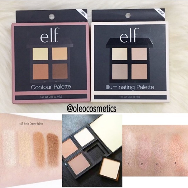 Jual ELF Contour Palette & ELF Illuminating Palette | Shopee Indonesia